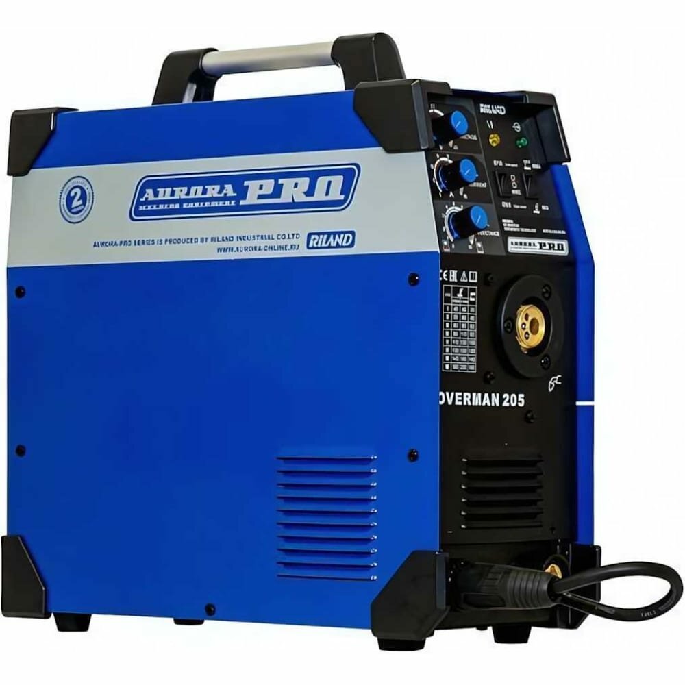 Инверторный сварочный полуавтомат Aurora OVERMAN 205 26644, определенный вид работ