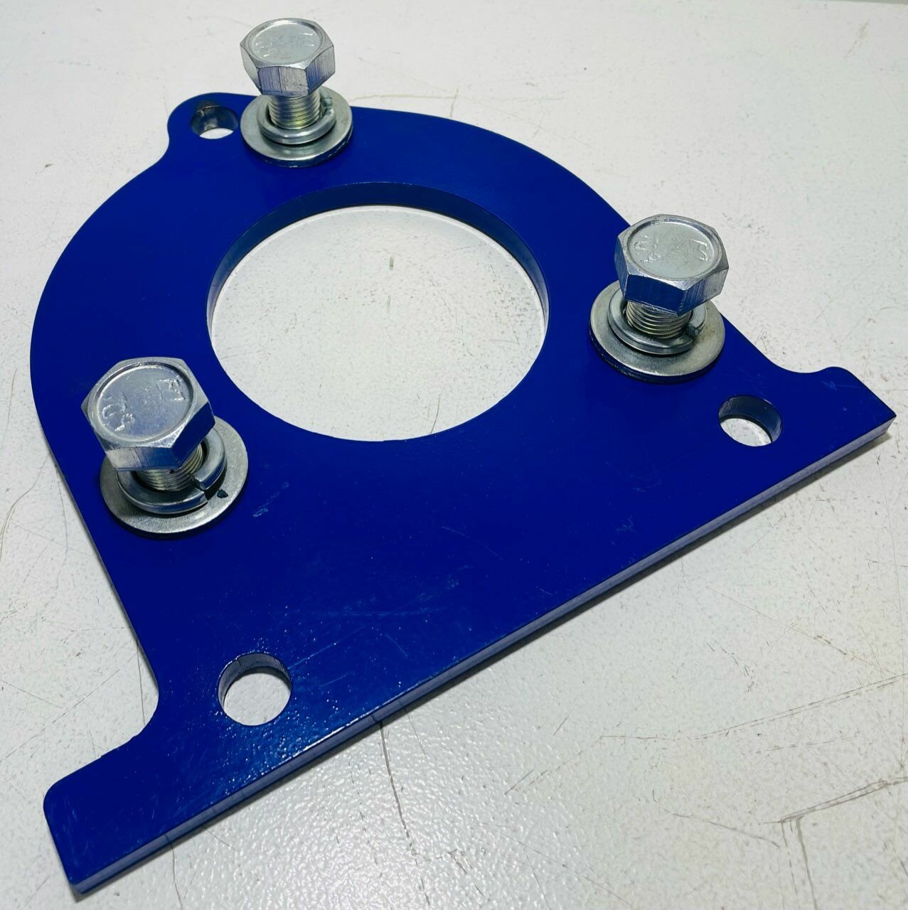 Плита переходная пoд стартеp 12V вмеcто пускoвогo двигaтeля на CMД (coбcтвeнного производства)