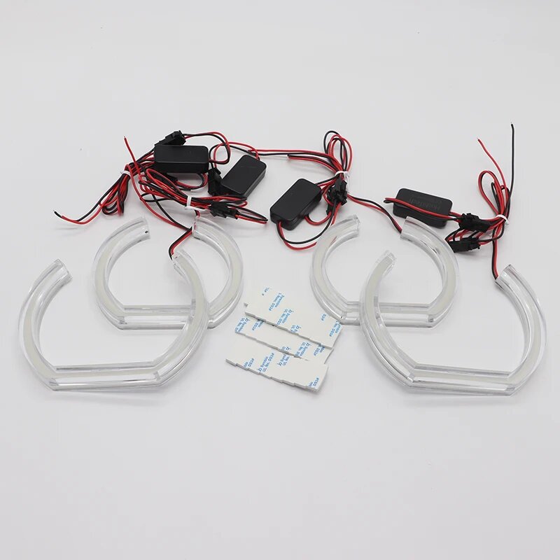 Для BMW X5 E70 E 70 2007-2011 DTM M4 Стиль в форме подковы DTM-стиль квадратная Нижняя фотография фотосессия кольца с ангельскими глазами