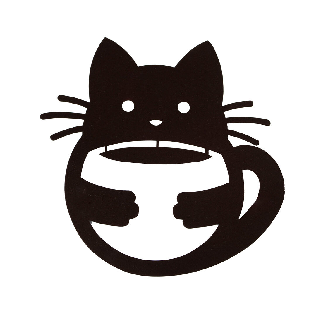 Трансграничная амазонка независимая станция металлический кот ремесла из железа силуэт искусства стены декоративные