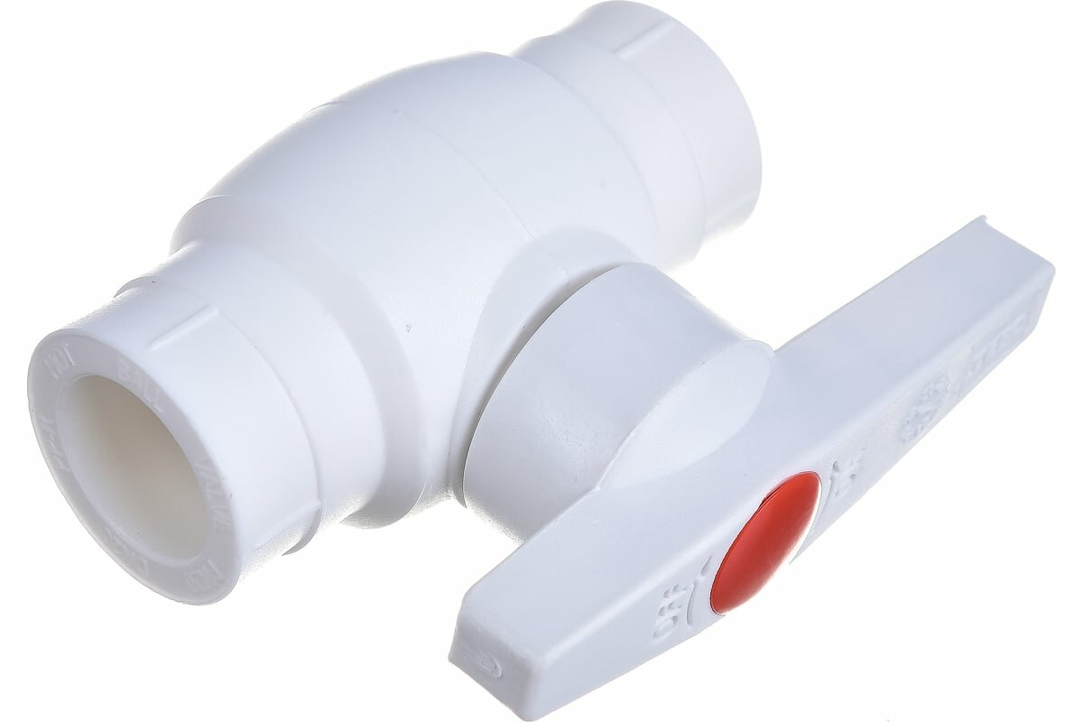 TEBO шаровой кран PPR 20 мм 030060101 для водоснабжения, монтаж в частном доме