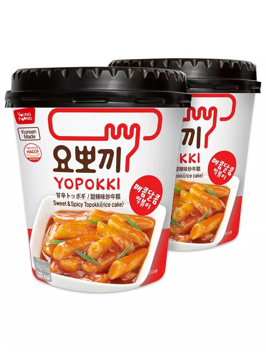 Токпокки в Сладко-Остром соусе 140 г * 2 шт