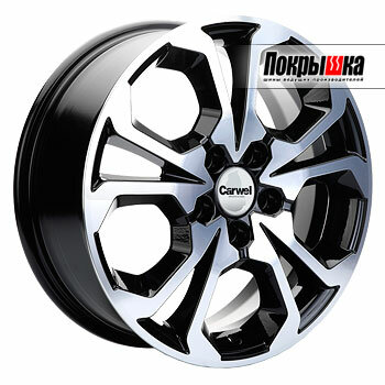 Диски литые Carwel Шира 6.5х17/5х114.3 D54.1 ET45.0, ABT