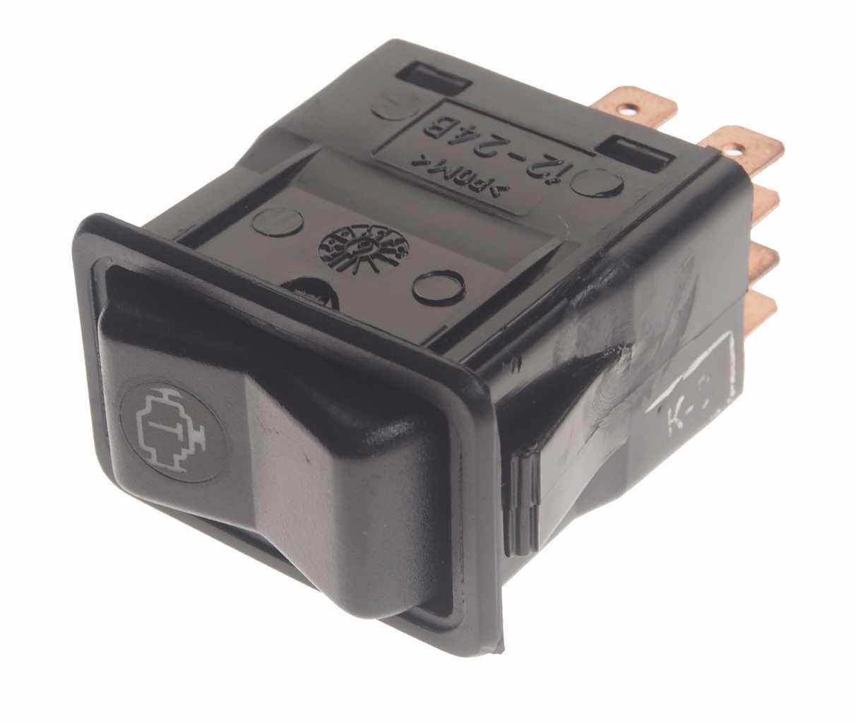 Переключатель клавиша КАМАЗ диагностики двигателя, 581.3710-01.100, автоарматура