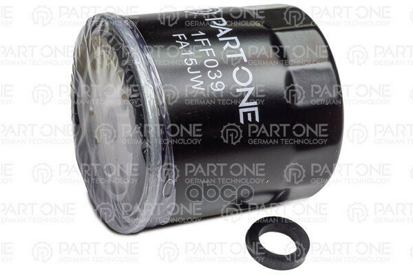 Фильтр топливный MERCEDES-BENZ 100 2.4D OM616 88-96, DAEWOO KORANDO 99>, MUSSO 99>, d1=76mm, 62x71, M14x1.5, h=93mm PART-ONE .