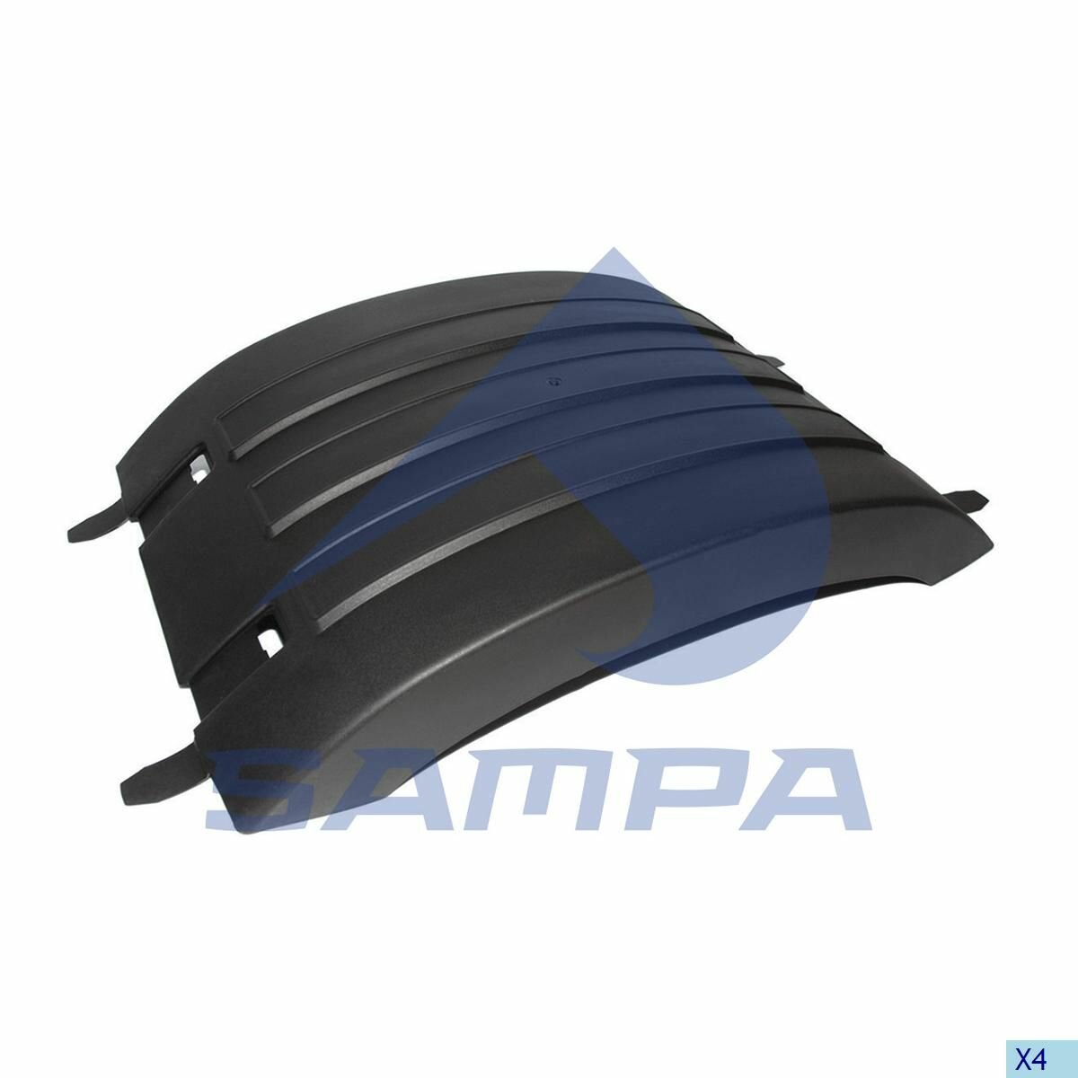 Крыло заднее средняя часть Volvo 1830 0425 SAMPA