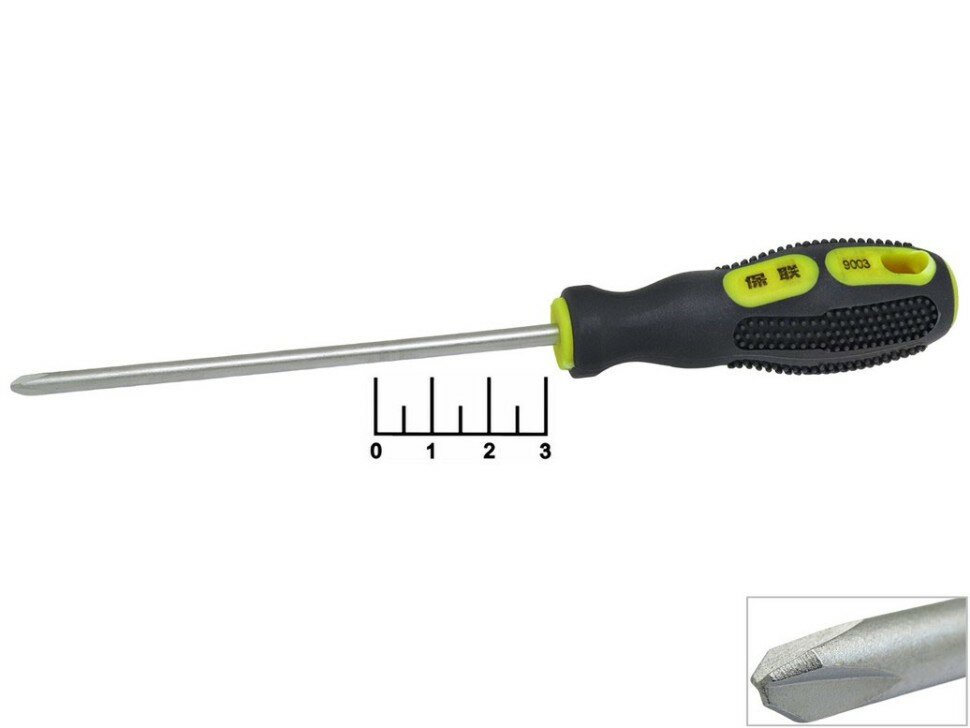 Отвертка 4*100мм трехгранная Y (трехлучевая) (9003)