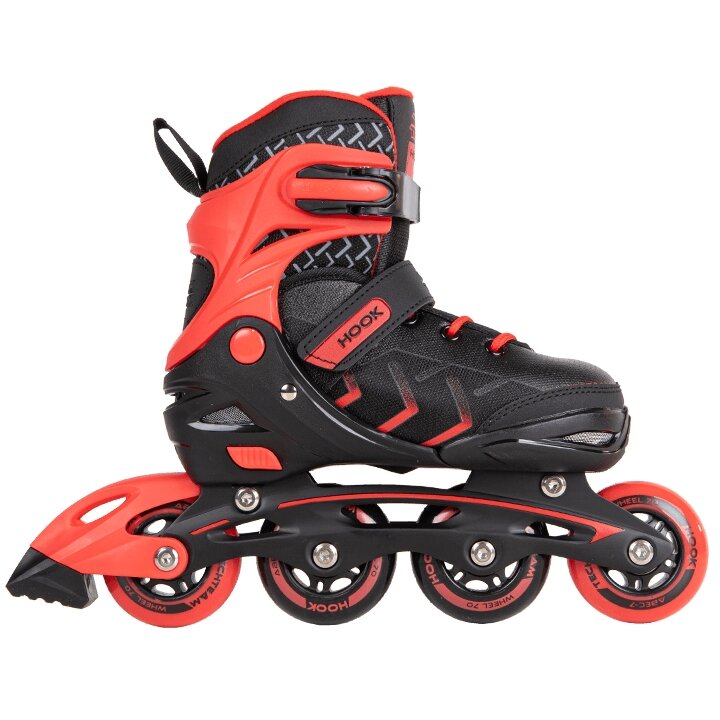 Роликовые коньки Tech Team Hook р.30-33 (S) красный