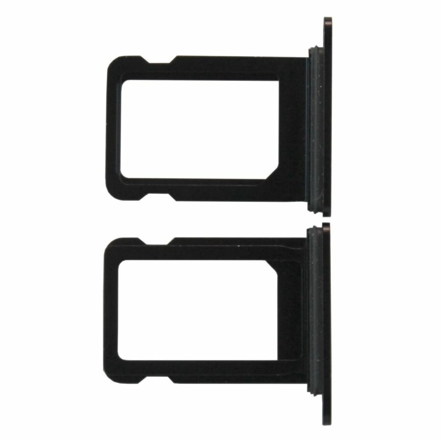 Контейнер SIM/держатель/лоток для смартфона Apple iPhone 12 mini Черный