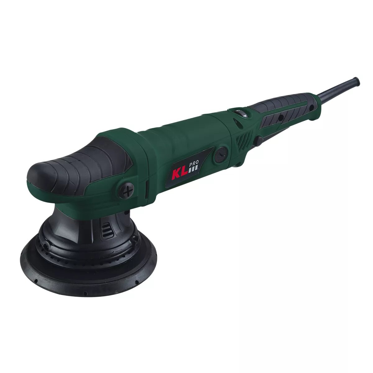 Профессиональная полировальная угловая машина KLPRO KLPJ7171 (720вт, 5000 об/мин, 150мм, орбитальное вращение)