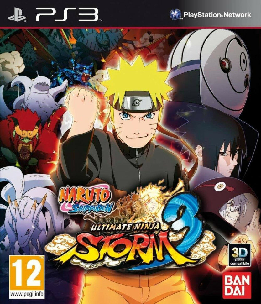 Игра Naruto Shippuden: Ultimate Ninja Storm 3 (PS3) б/у, Русские Субтитры