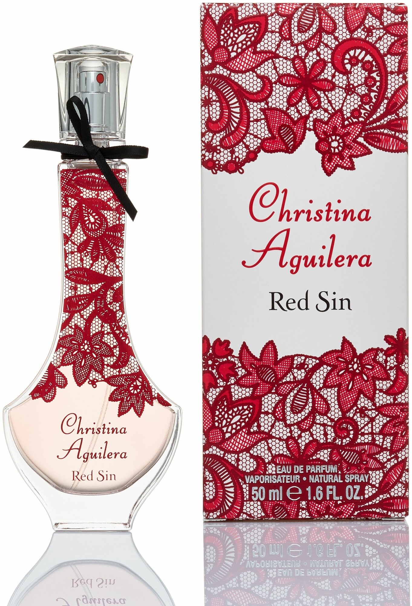 Christina Aguilera Red Sin парфюмерная вода женская 15 мл, цветочный фруктовый аромат