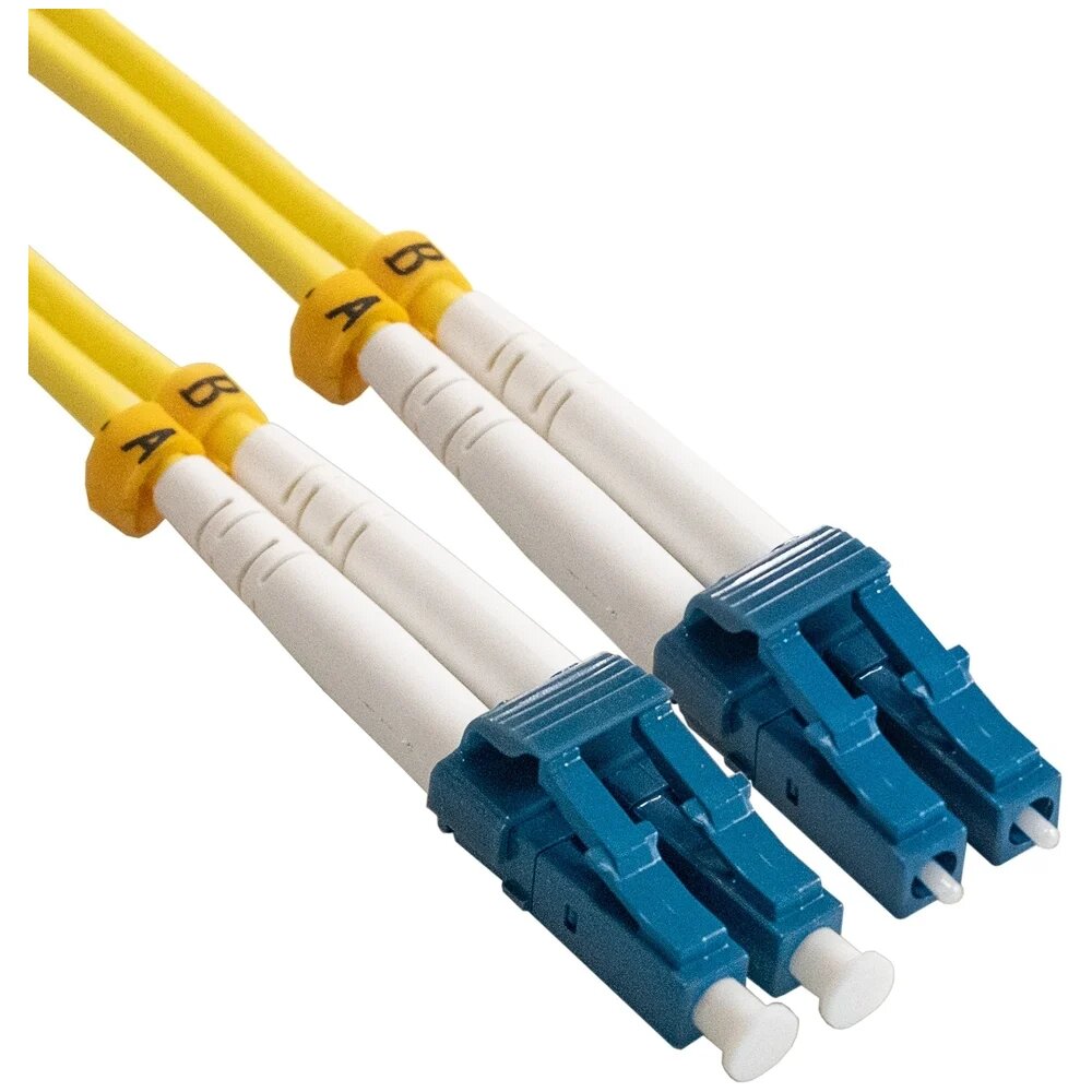 Волоконно-оптический патч-корд ExeGate FC-D-9-LC-LC-10M-LSZH Шнур во SM 9 125 OS2 G.652. D, LC UPC-LC UPC, Duplex, LSZH, 10м 295149