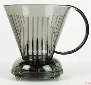 Иммерсионная воронка для заваривания молотого кофе 500 мл / набор для приготовления / фильтр 100шт