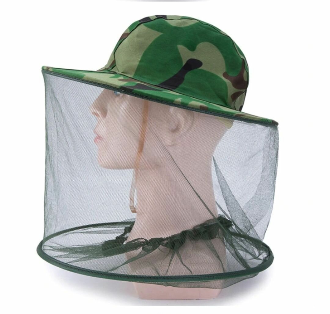 Накомарник сетка с панамкой/ Защита от насекомых / Москитная сетка