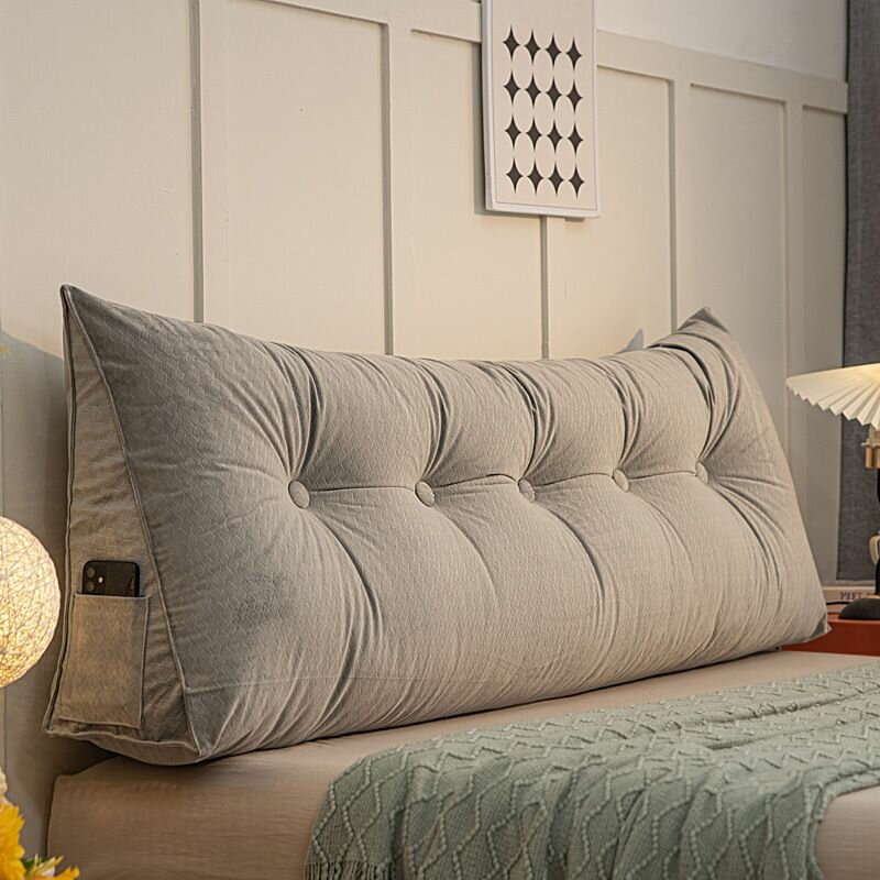 Подушка декоративная Треугольная подушка для кровати