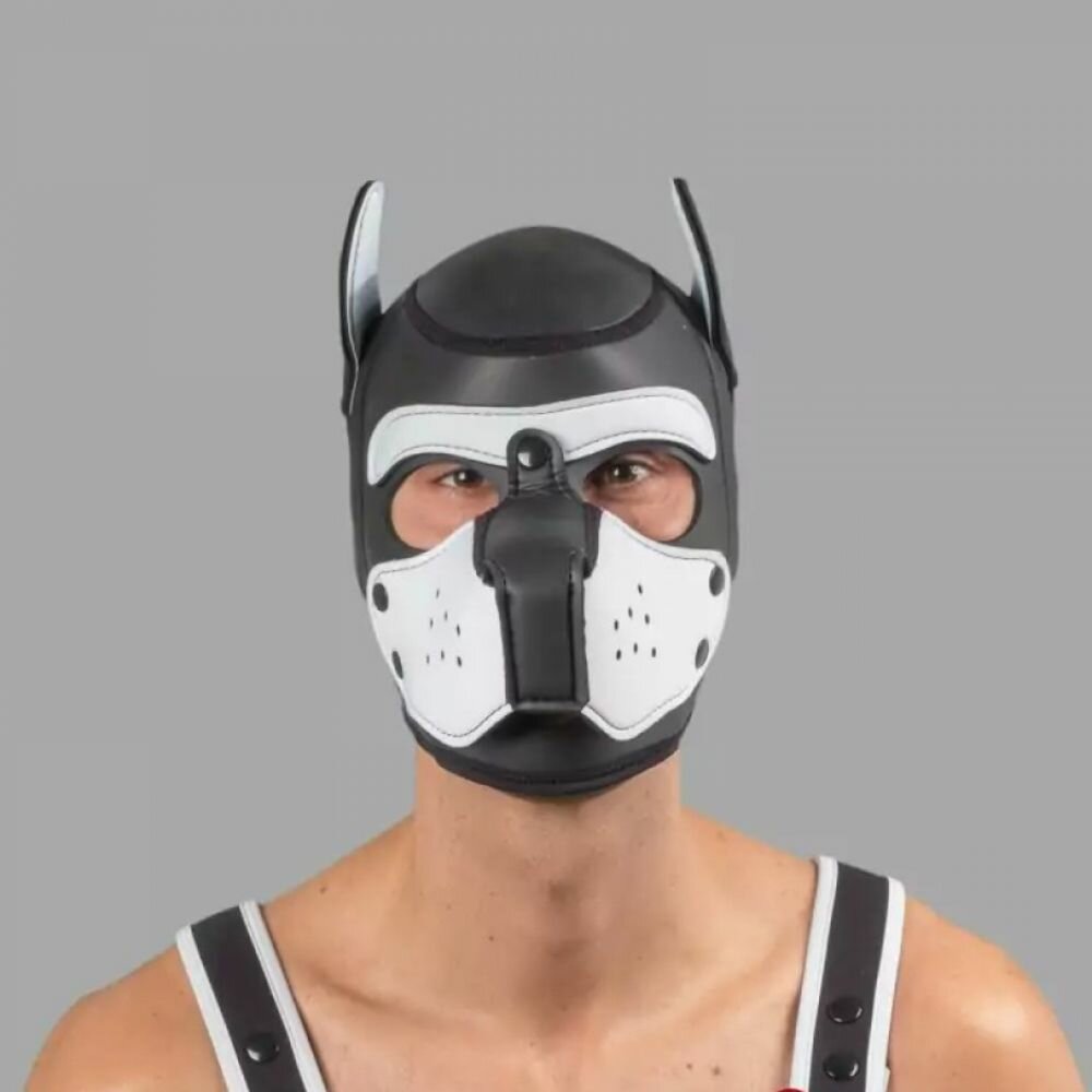 Неопреновая маска для собак для косплея Мы любим щенков! Секс-игрушки для ролевых игр