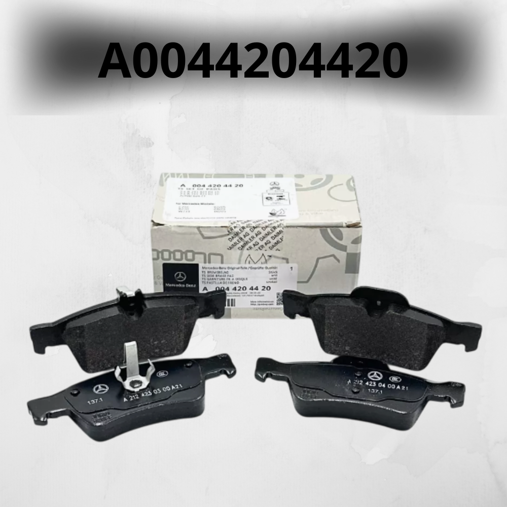 KUR0344 KUJIWA Колодки тормозные MERCEDES CL II (C216), CLS (C219), CLS II (C218), E седан III (W211)задние A0044204420