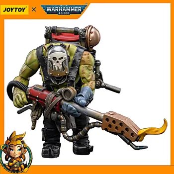 Аниме фигурки Warhammer 40000 JOYTOY 1/18 Ork Kommandos Burna Boy Ragrob