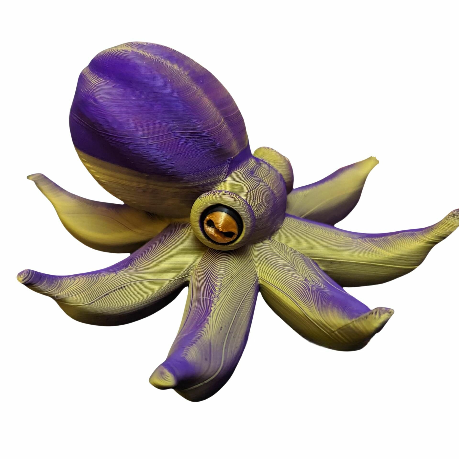 Антистрессовая игрушка banana octopus creative Персонализированное домашнее украшение спецификация материала из смолы 12 * 12 см вес 250 г