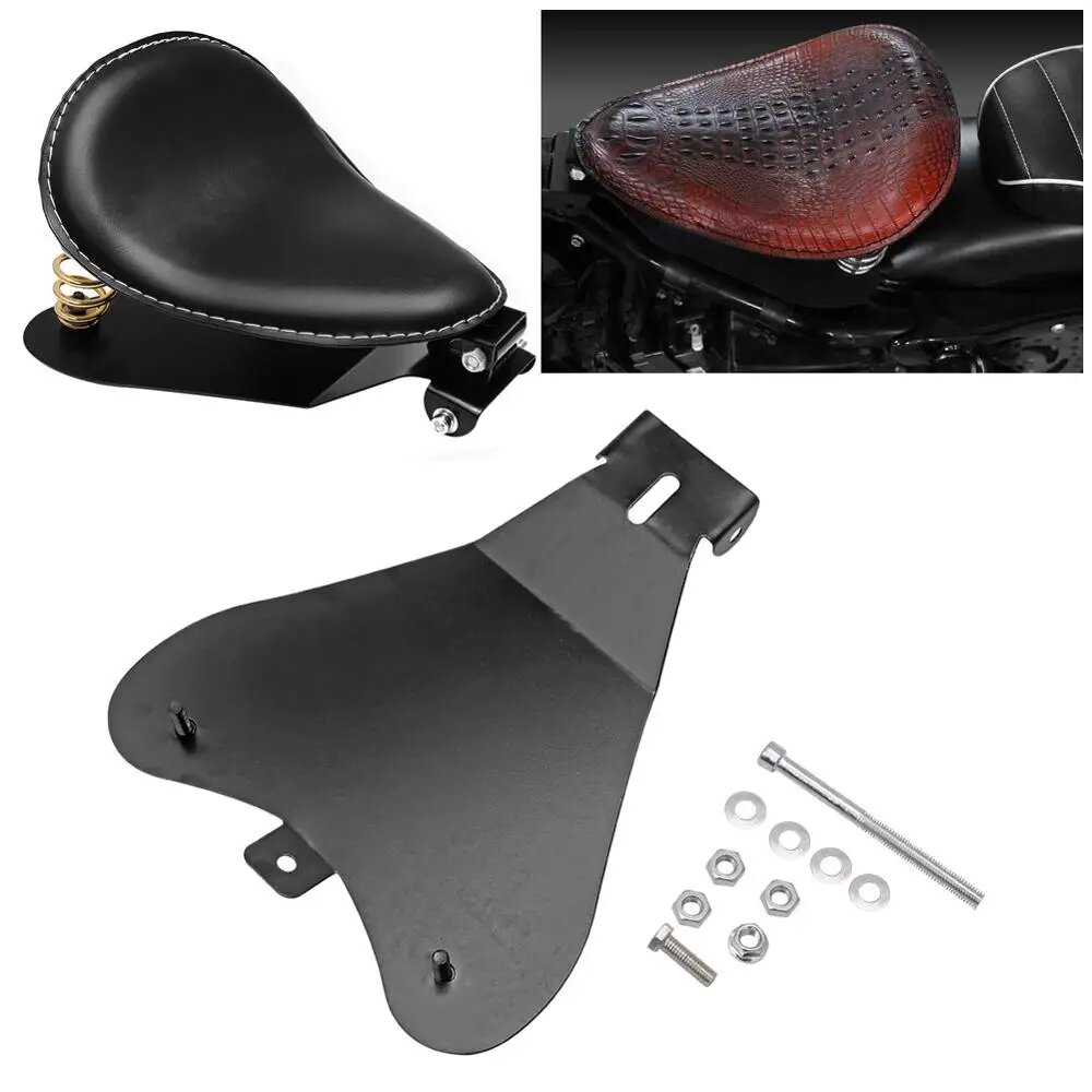 Кронштейн для крепления на мотоциклетное сиденье, кронштейн для Harley Sportster Bobber Honda Yamaha