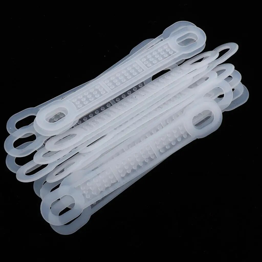 Силиконовые вешалочные накладки Kesoto Белый, White S