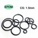 Резиновые уплотнительные кольца EPDM CS 1,5 мм