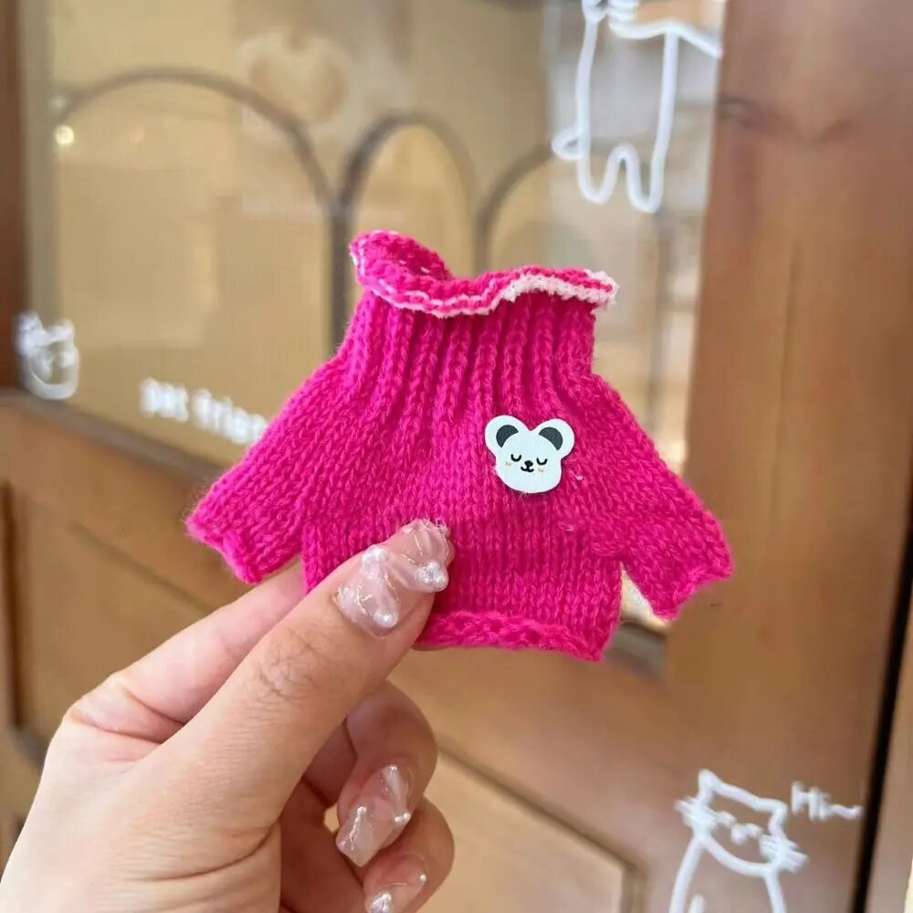 Хлопковые кукольные свитера для кукол 15 см Розовый, Rose