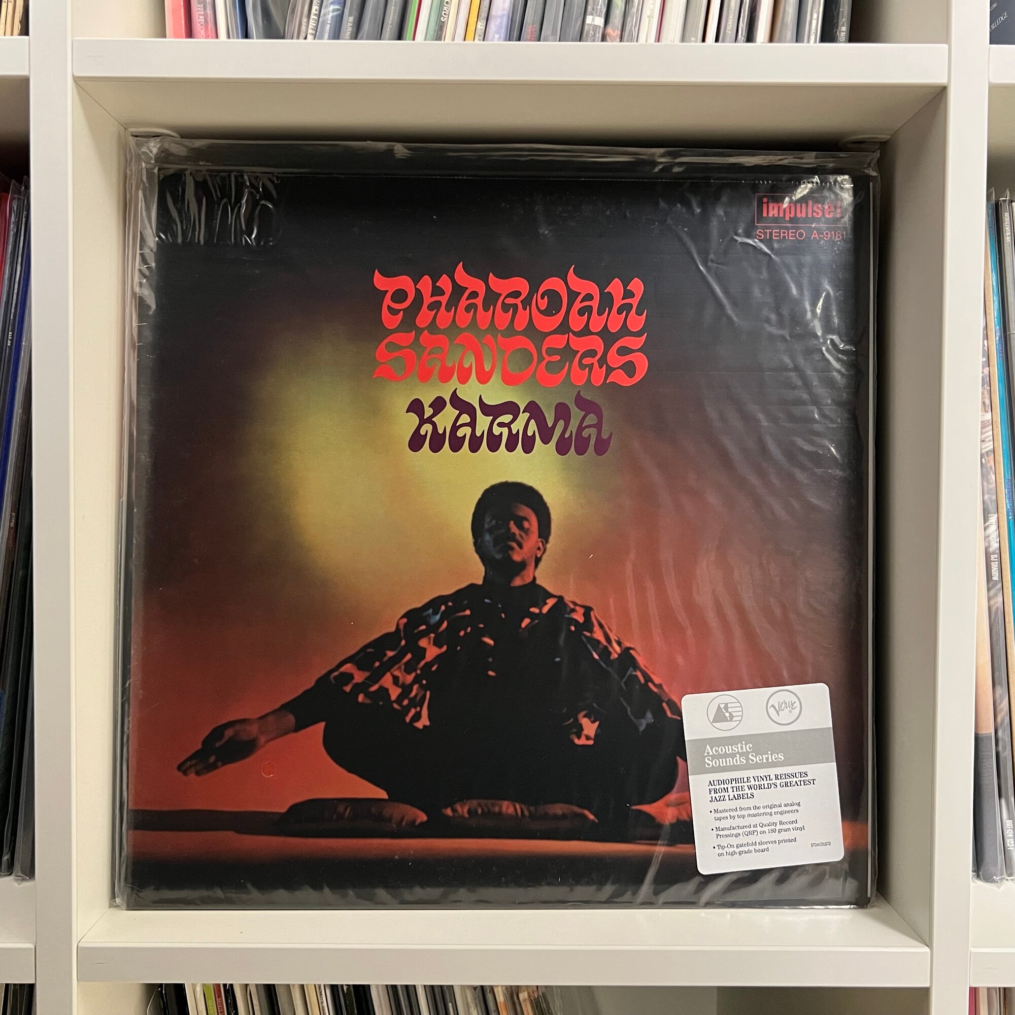Виниловая пластинка Pharoah SANDERS - Karma (Acoustic Sounds Series) (still sealed, gatefold 180 gram audiophile vinyl LP) LP Винил