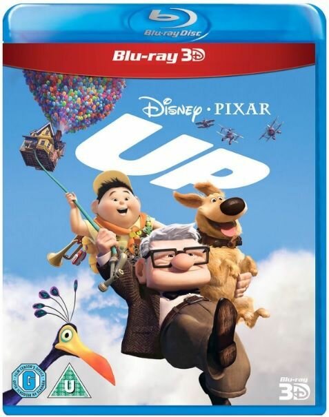 3D Вверх (2009) мультфильм Pixar Blu-ray 50Gb (блю рей)