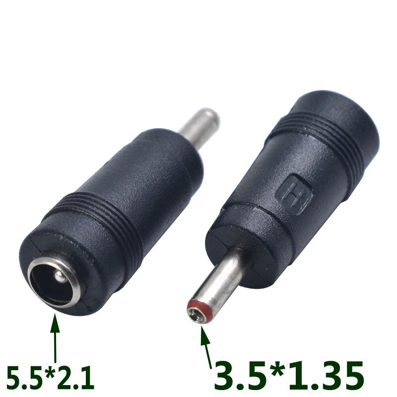 Адаптер питания 5.5x2.1/3.5x1.35 мм, черный