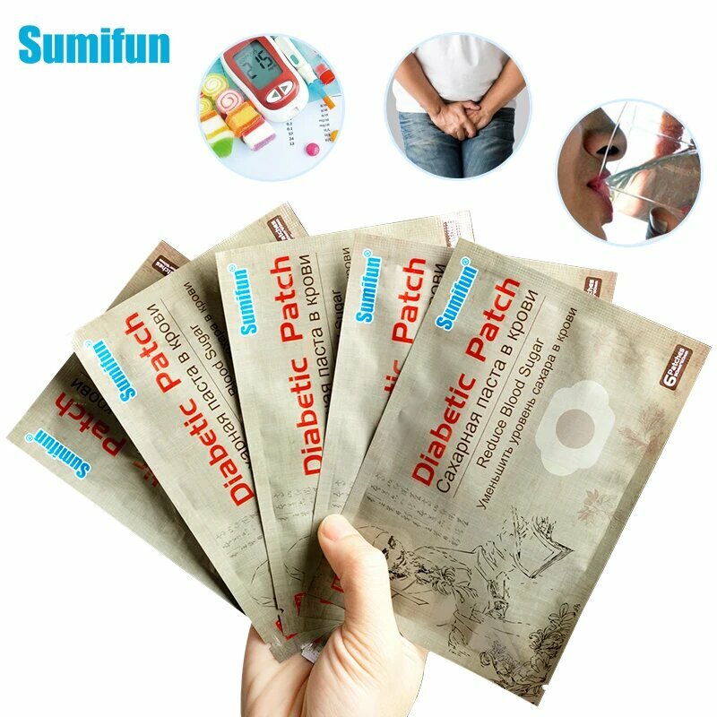 Sumifun Диабетический пластырь 6 шт. 6pcs Diabete Patch