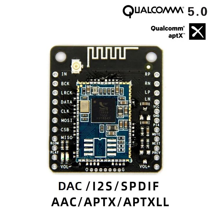 Qualcomm CSR8670 Bluetooth Audio Module DAC