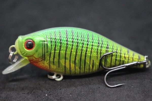 WLure Crankbait Рыболовная приманка 6,5 см 7,4 г с плоским корпусом, широкий воблер, мускусная приманка, плавающий резервуар, протестированная жесткая приманка, различные цвета C547