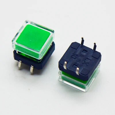 Тактовые переключатели DIP Add Green Cap