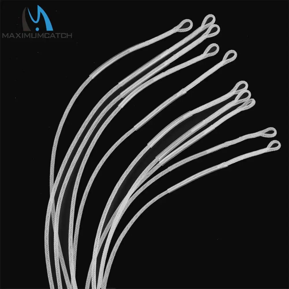 Maximumcatch Phantom V Loop Connector, нейлон, 30LB, clear, 10pc — фото 1