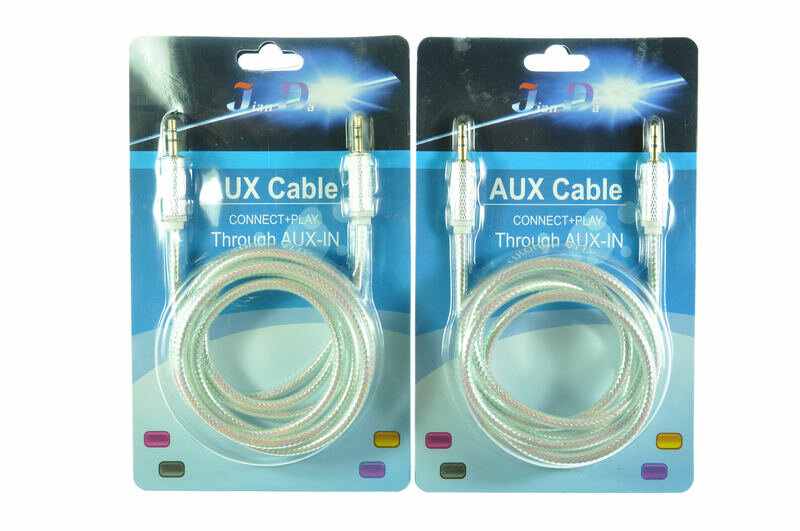 Провод aux F/F 3,5 силиконовый JD 1.5m