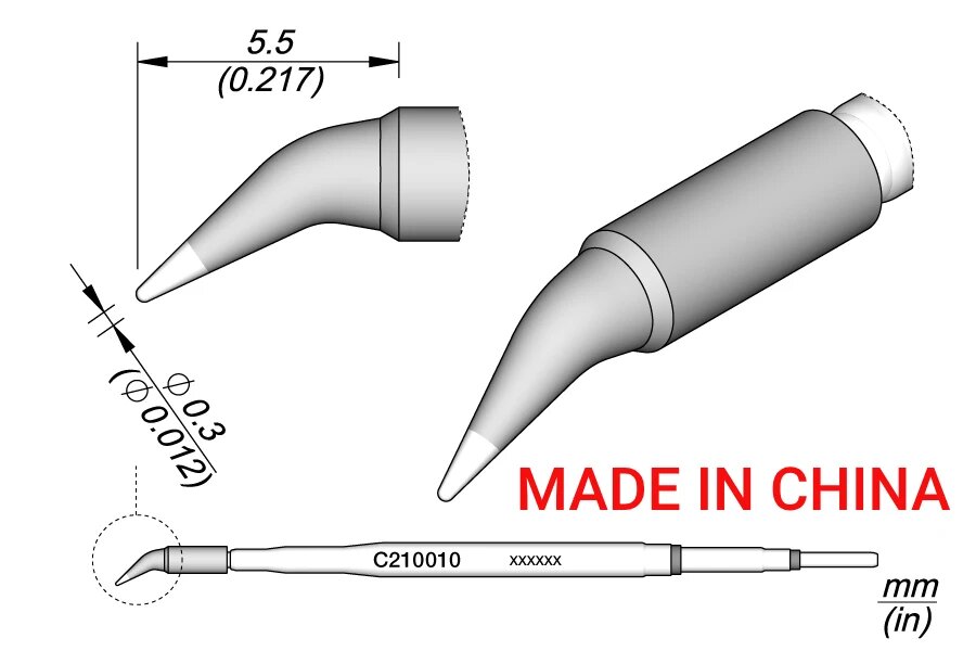 Сварочный наконечник JBC C210010