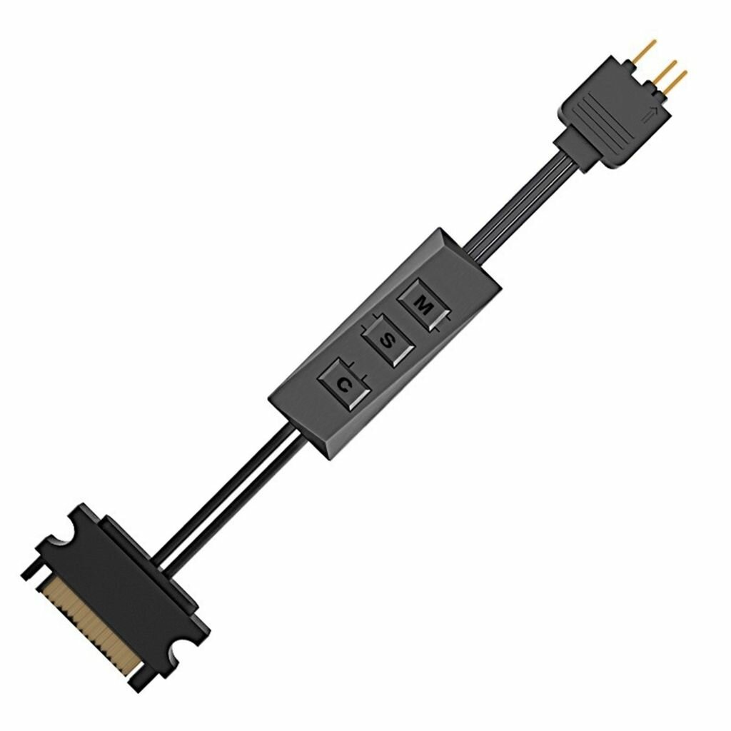 Разветвитель ARGB 5 В 3-контактный 1 4 или 6 Универсальный удлинительный кабель для материнской платы длиной 35 см настольного компьютера