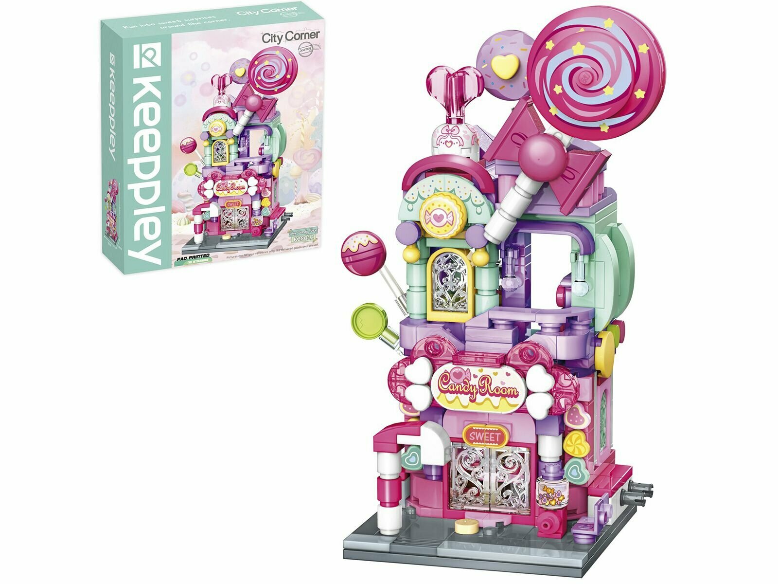 Конструктор Qman KEEPLAY Кондитерская Скай 6+ K28012
