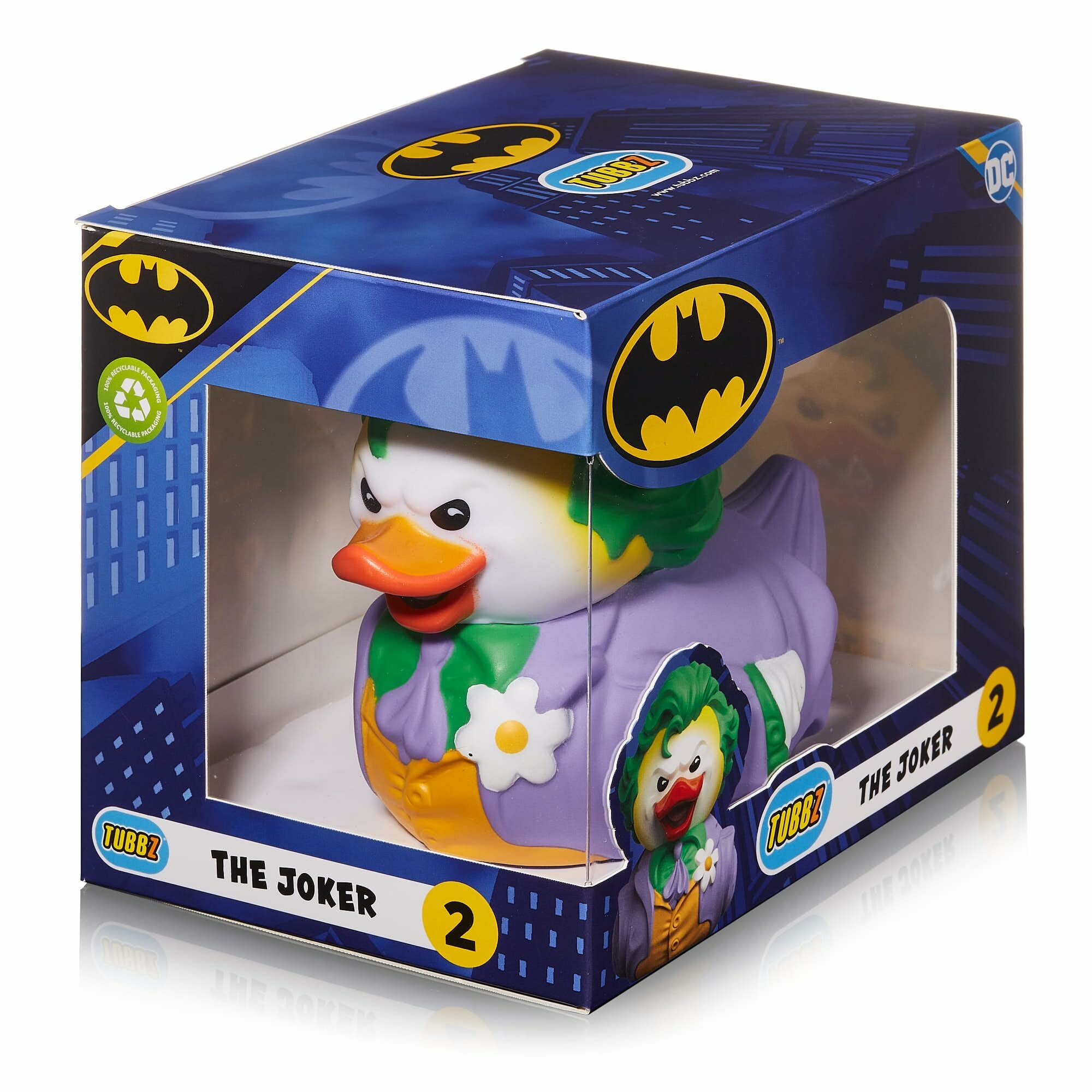 TUBBZ DC The Joker Collectible Duck Figurine / Детские игрушки, коллекционная фигурка утки, Бэтмен