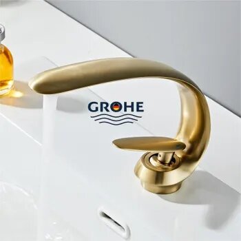 GROHE - Смеситель для раковины, полностью медь/12 стилей