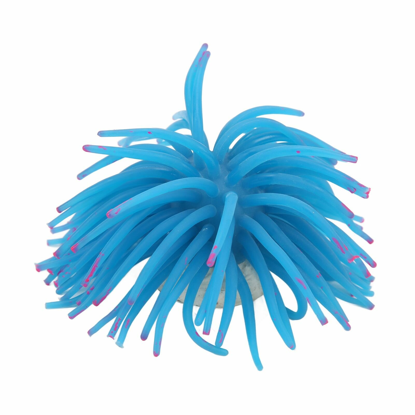 Синее прочное коралловое украшение для аквариумов, безопасная и красивая светящаяся имитация коралла для декора аквариума