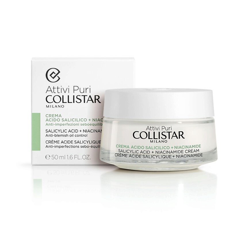 COLLISTARКрем для лица с салициловой кислотой и ниацинамидом Salicylic acid + niacinamide cream, 50 мл