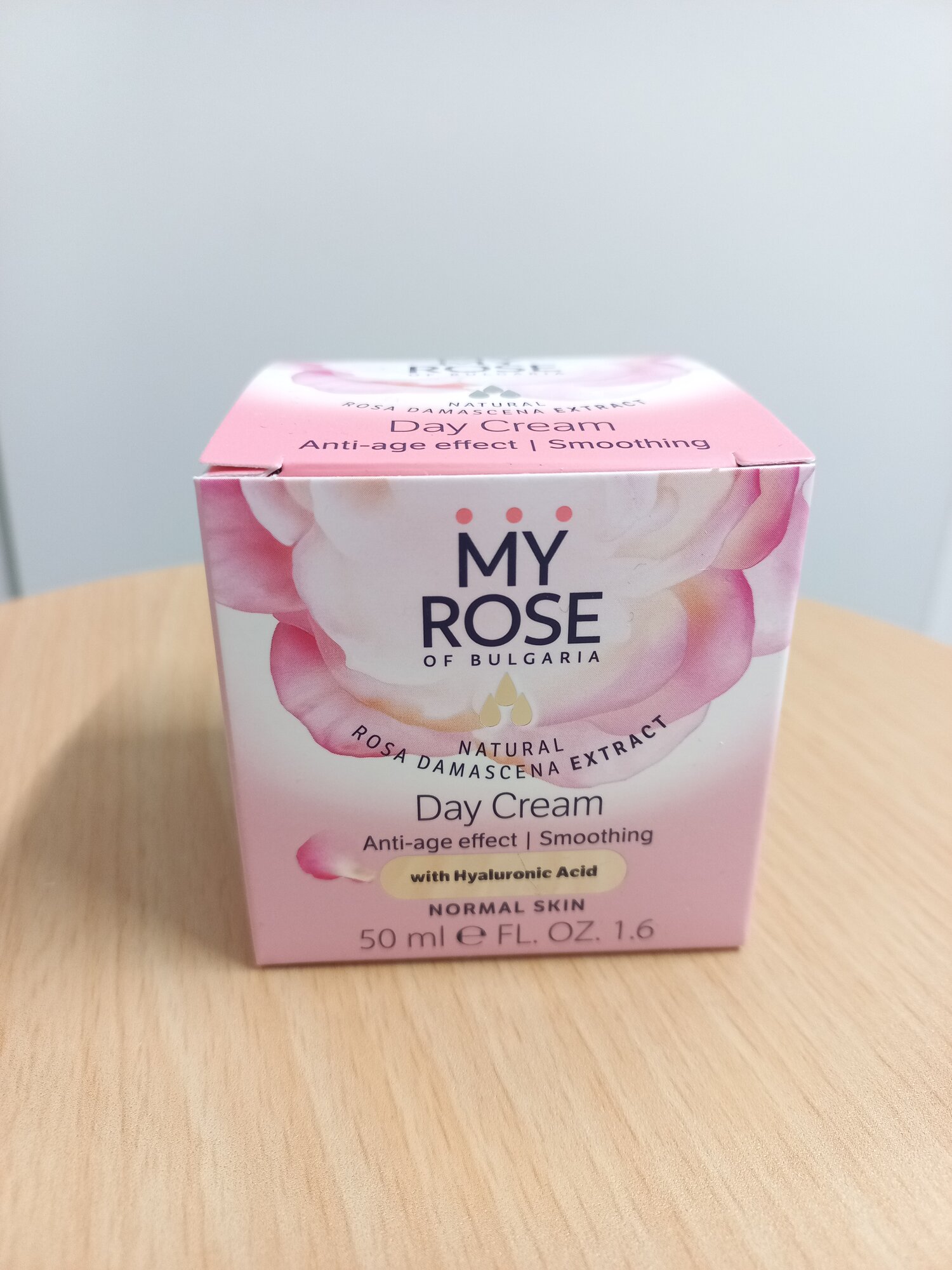 My Rose of Bulgaria Крем для лица дневной против морщин Day Cream 50мл