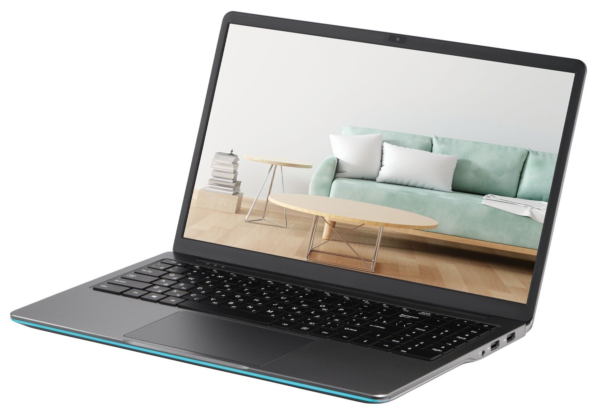 Ноутбук Azerty RB-1555 (15.6' IPS Intel N100 0.8GHz, 8Gb, 512Gb SSD)