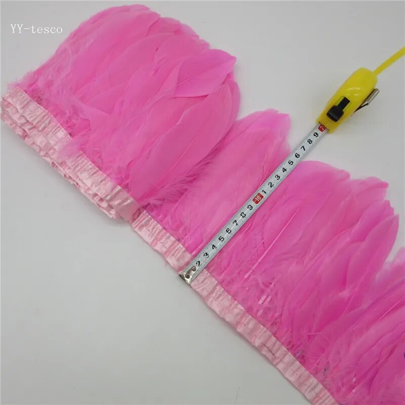 Розовая лента из перьев, YY-tesco, Pink, Color: Розовый