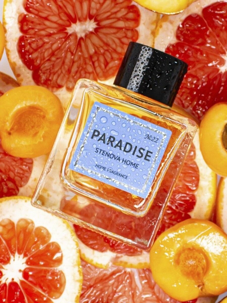 Аромадиффузор с палочками РАЙ №22 _ 50 мл. STENOVA HOME