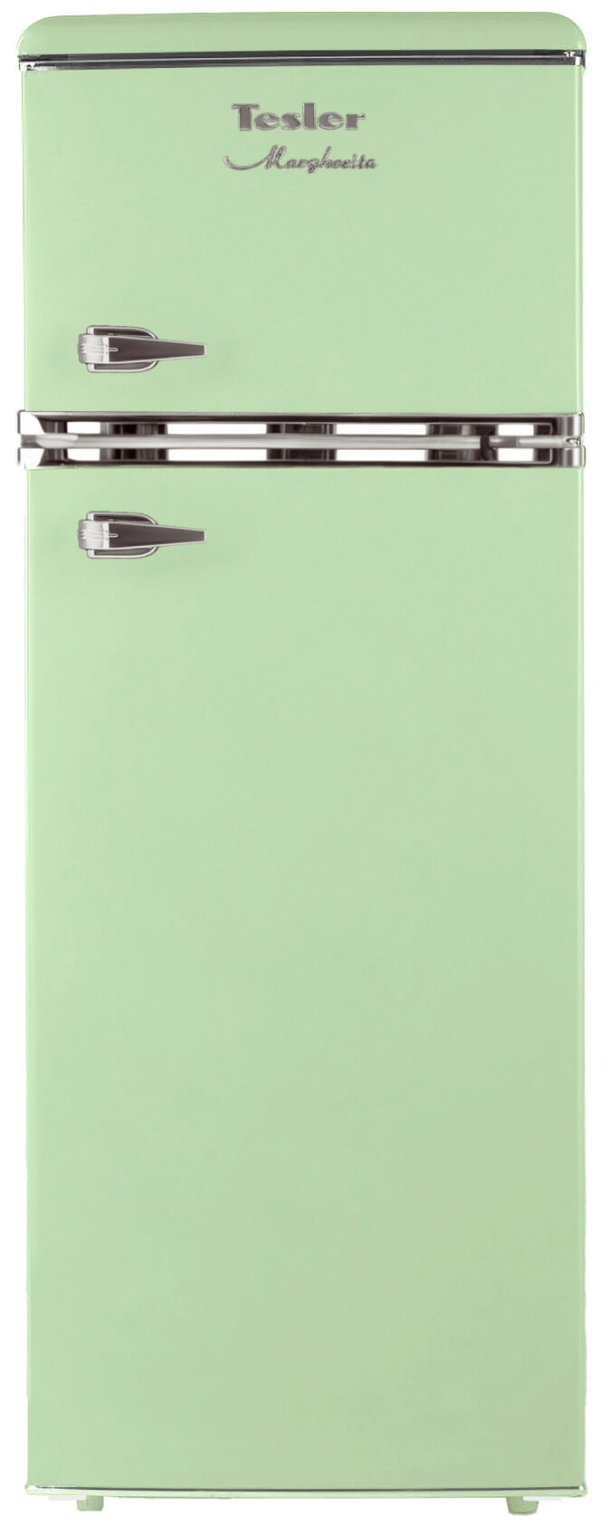 Двухкамерный холодильник Tesler RT-217, светло-зеленый
