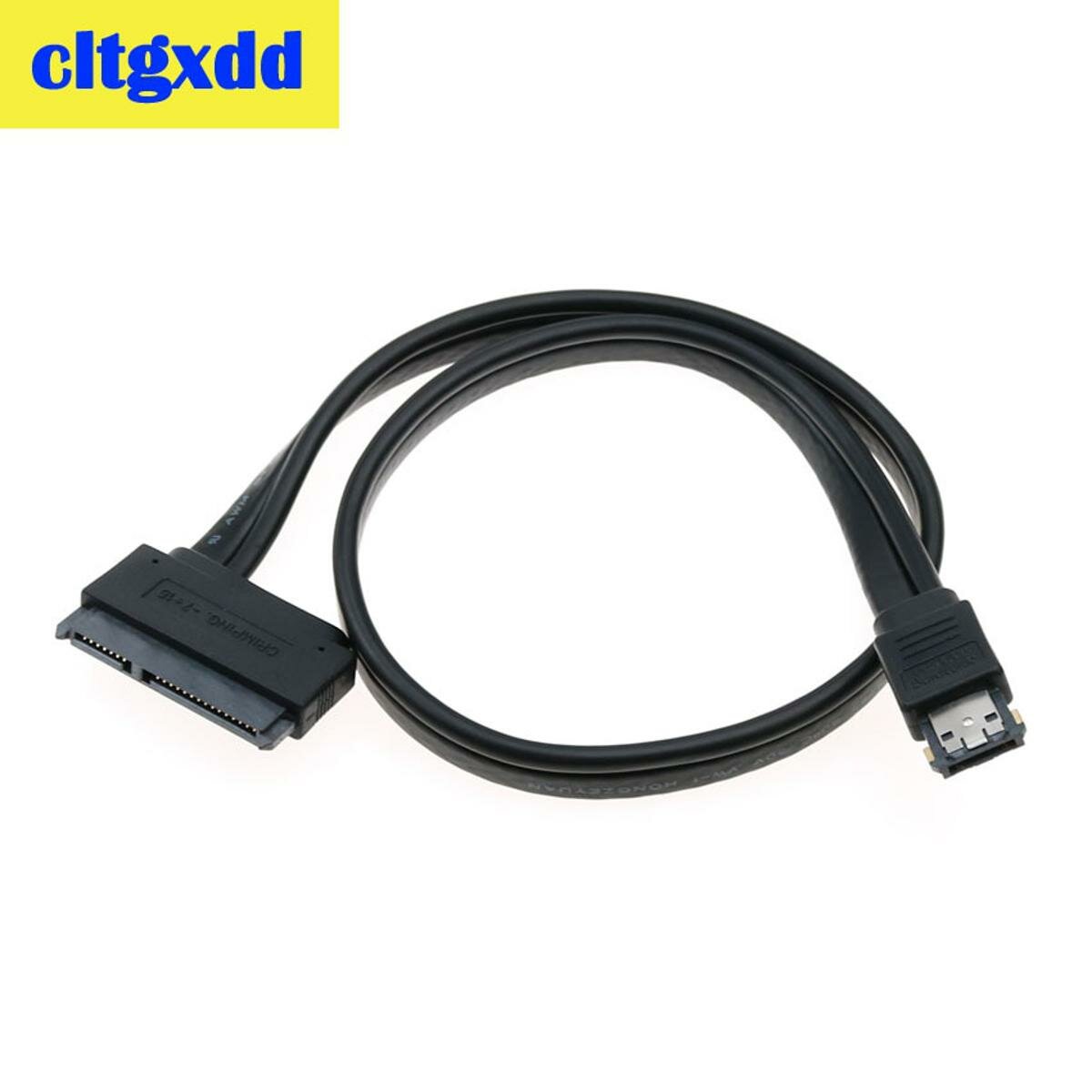 Cltgxdd Кабель питания Esata (eSATAp) - Sata, двойной кабель питания USB 12 В 5 В, комбинированный на 22 контакта (7 кон